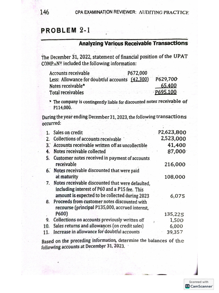 Auditing Reviewer Roque | PDF