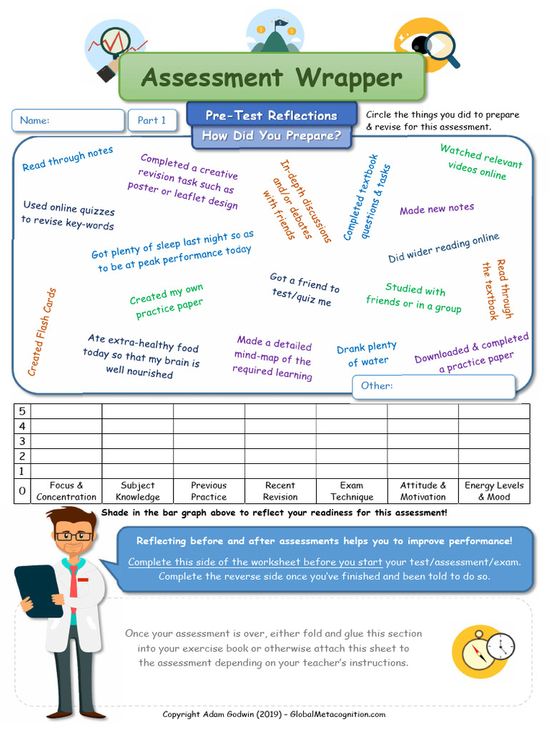 Assessment Wrapper 4 - For Before & After Assessments & Practice Exam ...