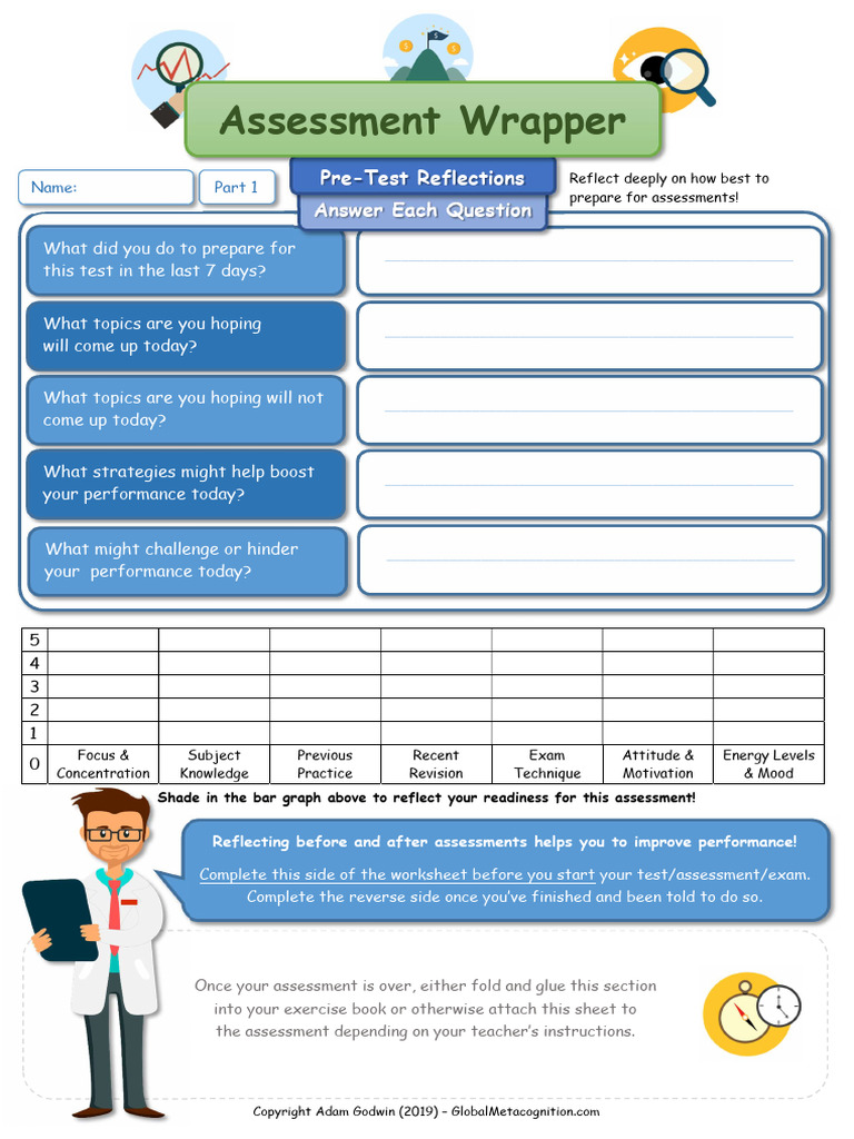 Assessment Wrapper 5 - For Before & After Assessments & Practice Exam ...