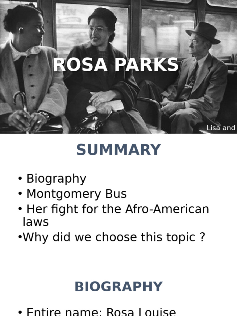 Rosa Parks | PDF