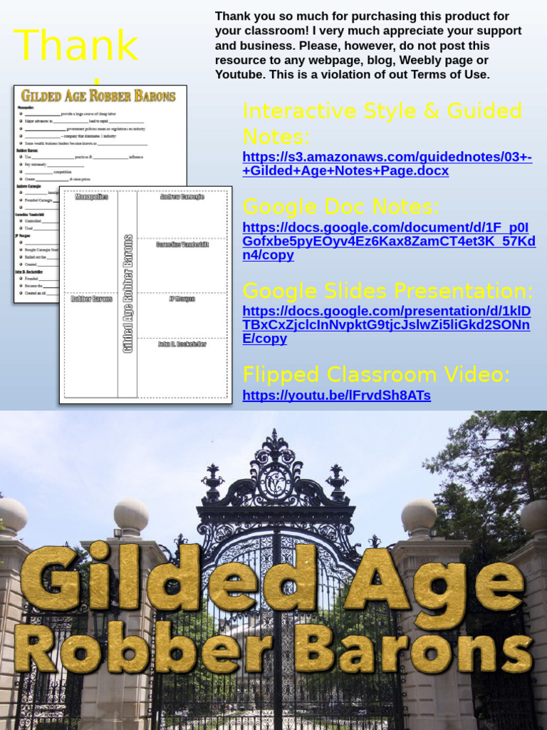04+ +Gilded+Age+Robber+Barons | PDF