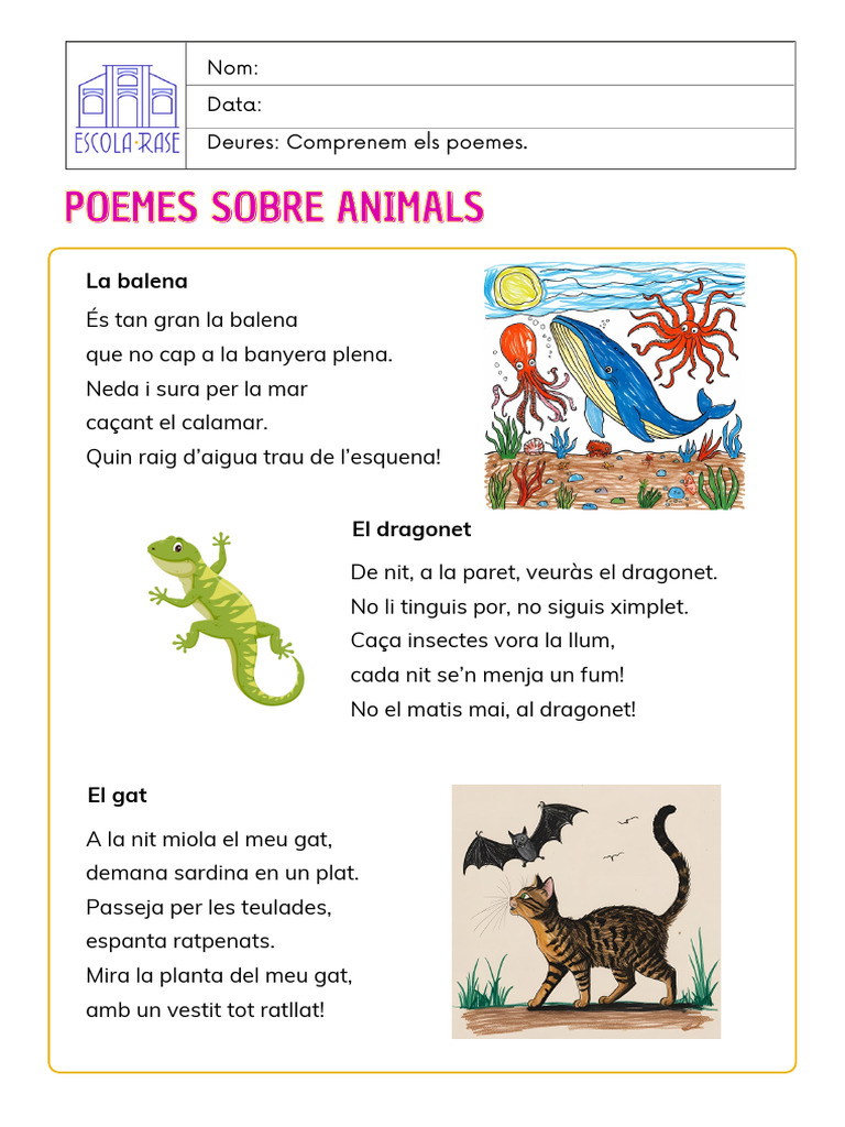2º. Deure Spoemes | PDF
