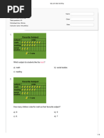 Grade II Math Data Handling Worksheet | PDF