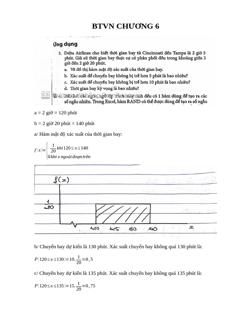 Bài tập TKUD C6 | PDF