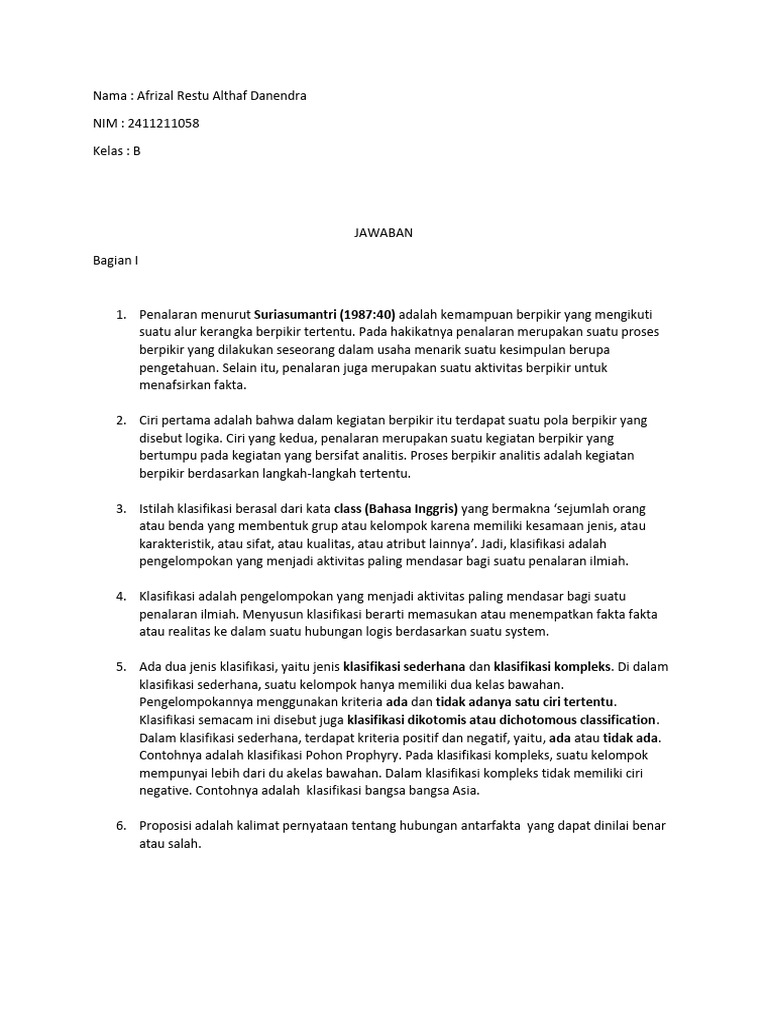 Afrizal Restu - Tugas 2 BIND | PDF