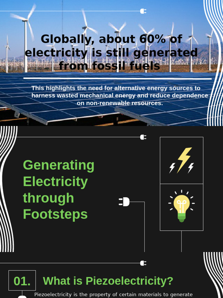 Energy From Footsteps | PDF