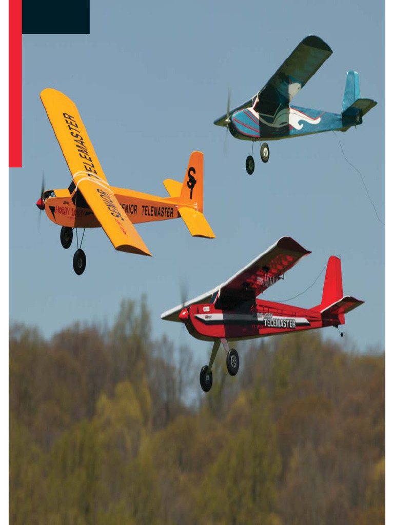 Fly RC Review Telemaster | PDF | Flap (Aeronautics) | Aileron