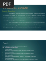 Generations of Computers Notes | PDF