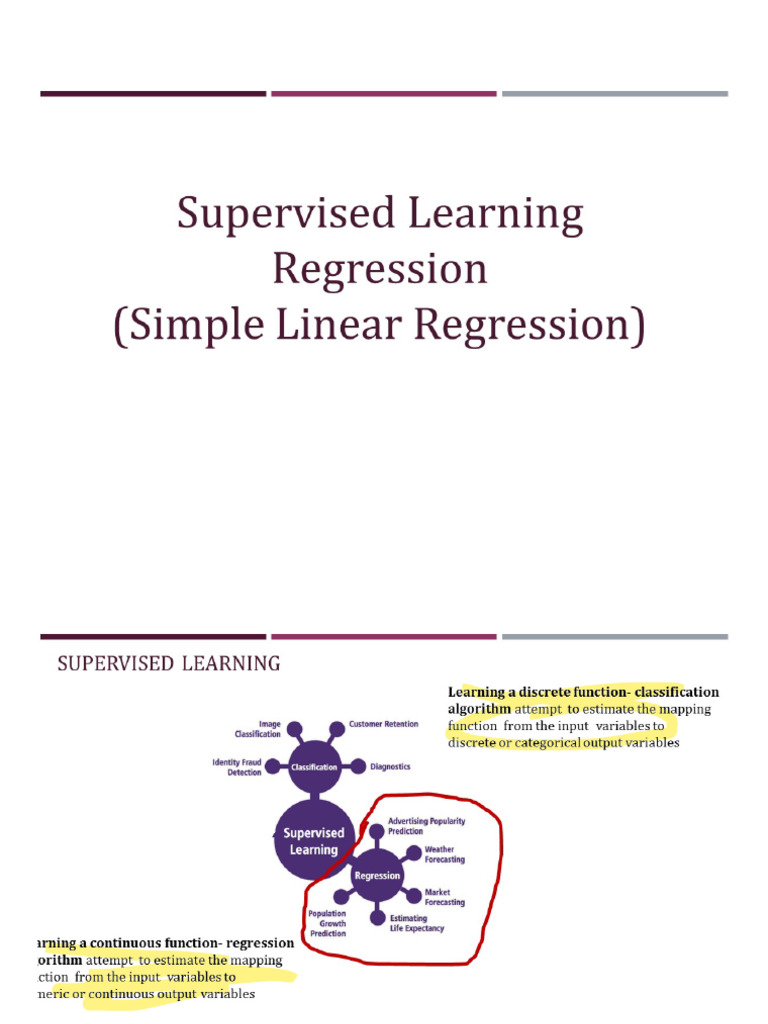 Simple Linear Regression | PDF
