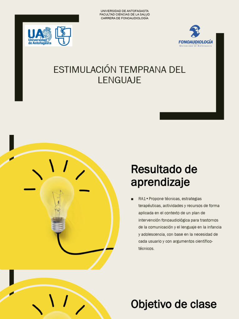 Estimulación Temprana Del Lenguaje Mio 2022 | PDF | Aprendizaje | Ciencias del comportamiento