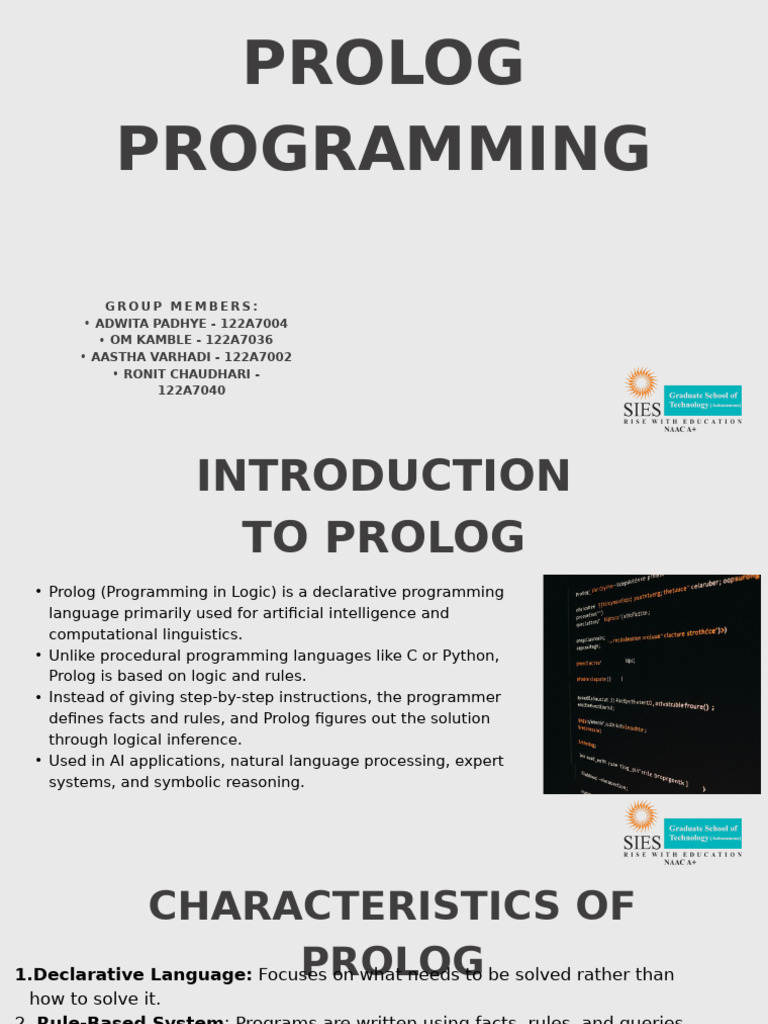 Prolong Programming AI | PDF | Artificial Intelligence | Intelligence (AI) & Semantics