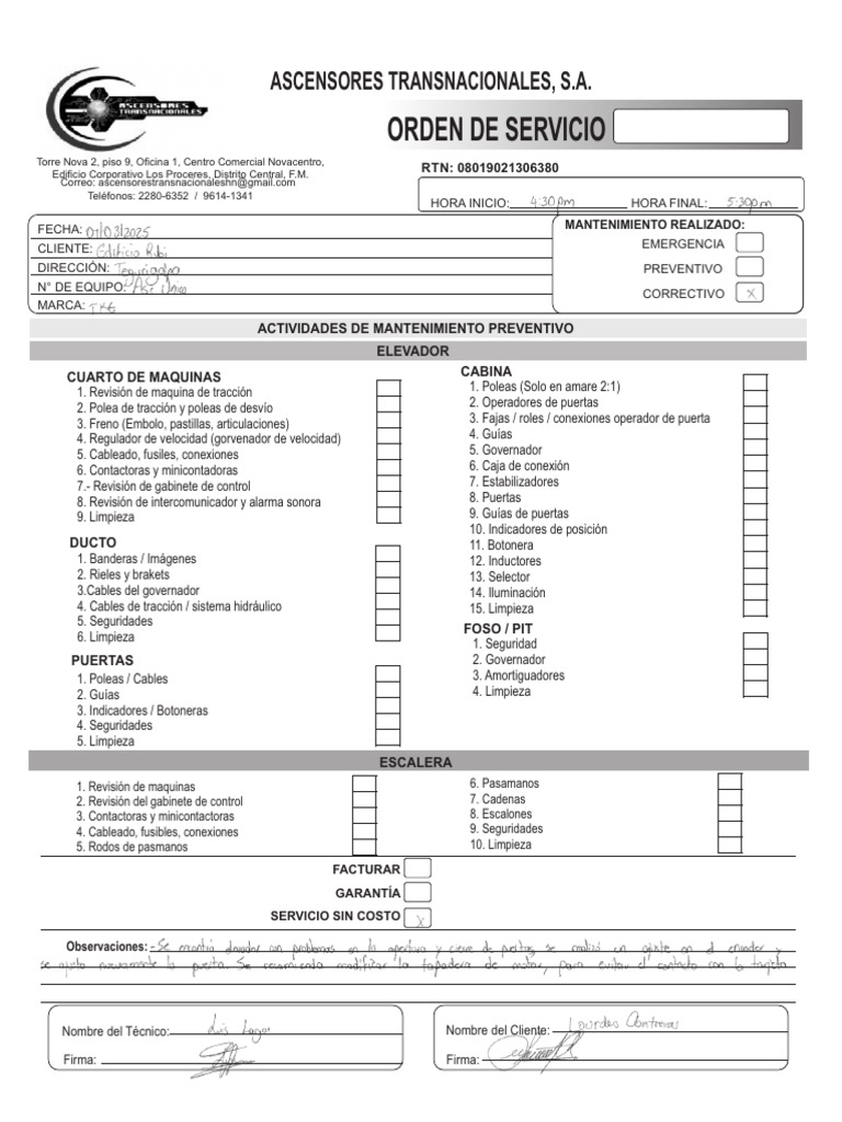Edificio Rubi - 250401 - 173006 | PDF | Ascensor