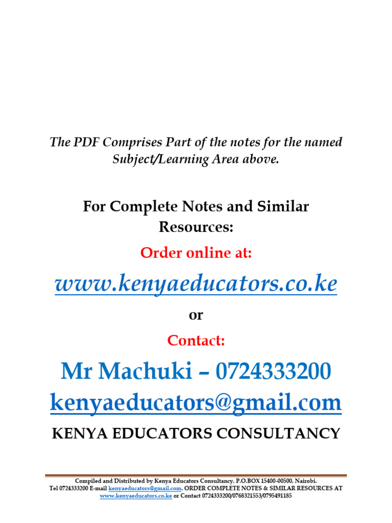 Complete High School Biology Notes | PDF | Osmosis | Tissue (Biology)