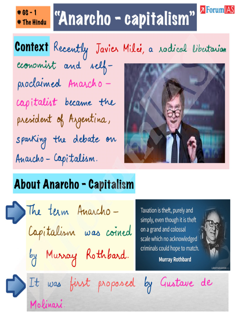 Anarcho Capitalism | PDF