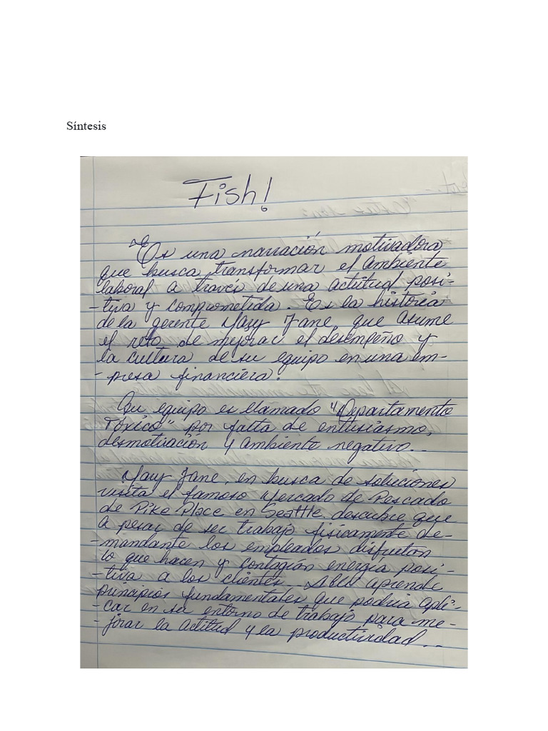 Fish! María Sena 2-12-5002 | PDF