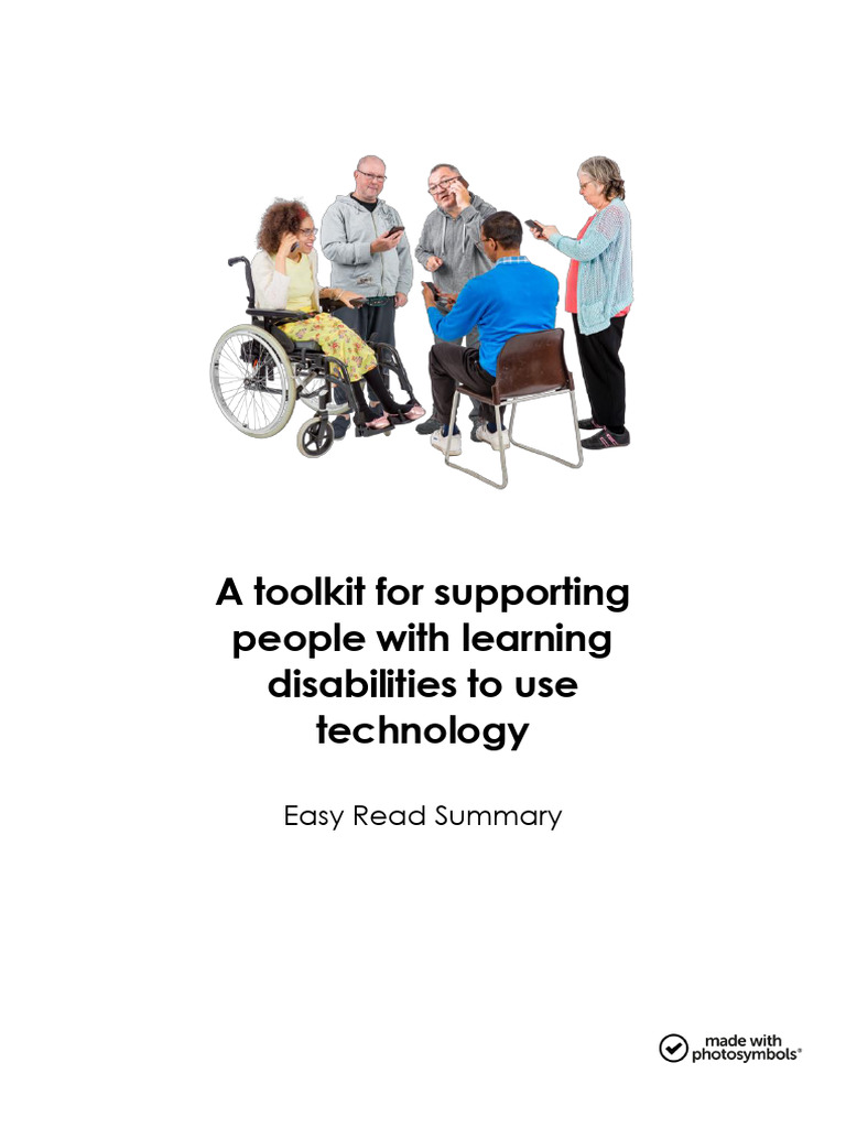 Easy Read Summary of Toolkit For People With Learning Disabilities - 0 ...