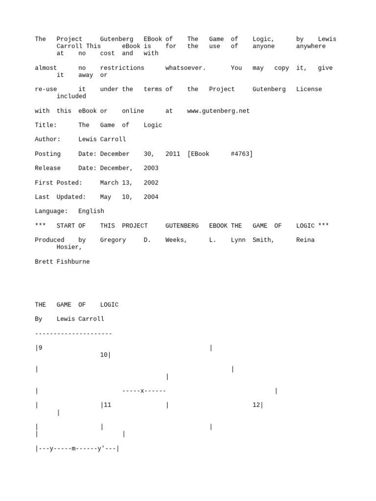 The-Game-of-Logic | PDF | Subject (Grammar) | Predicate (Grammar)