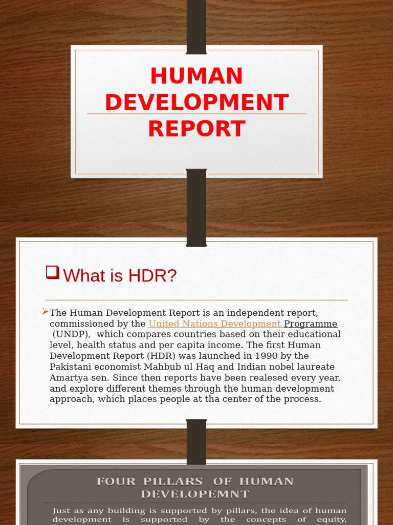 Human Development Report | PDF | Sustainability | Economies