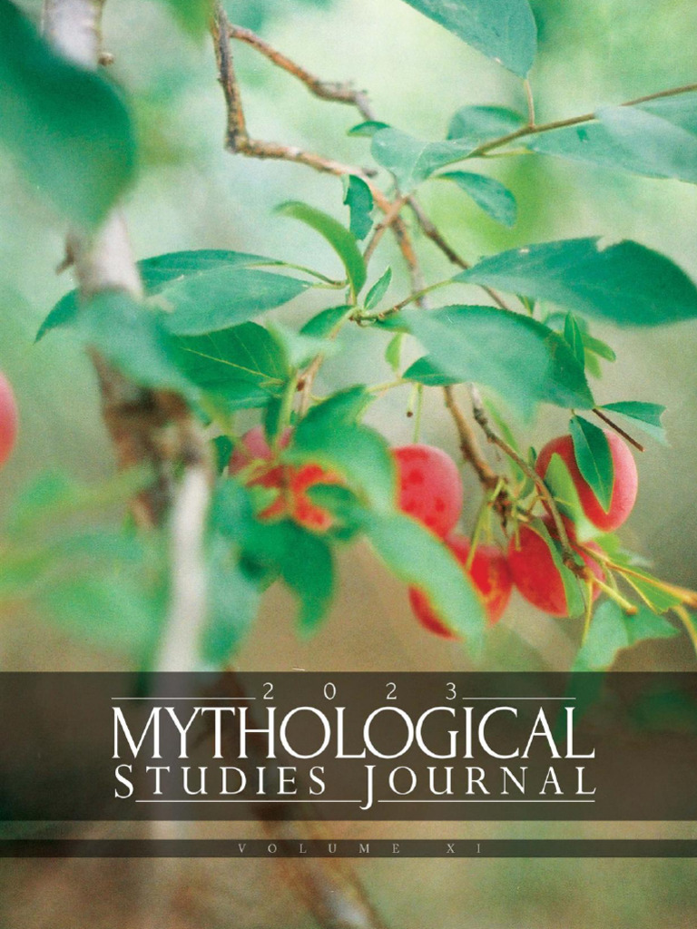 Mythological Studies Journal Volume XI | PDF | Cupid | Hero