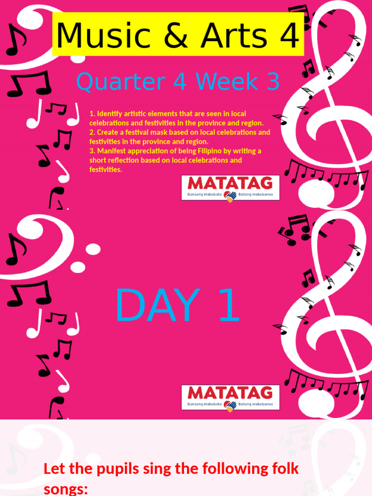 Q4 - Music Arts - PPT - Week 3 | PDF | Paintings | Drawing