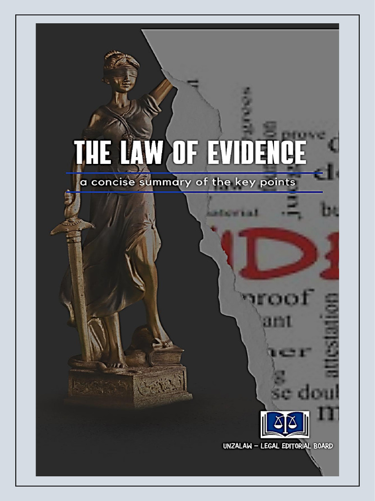Sources of Evidence Law in Zambia | PDF | Burden Of Proof (Law ...