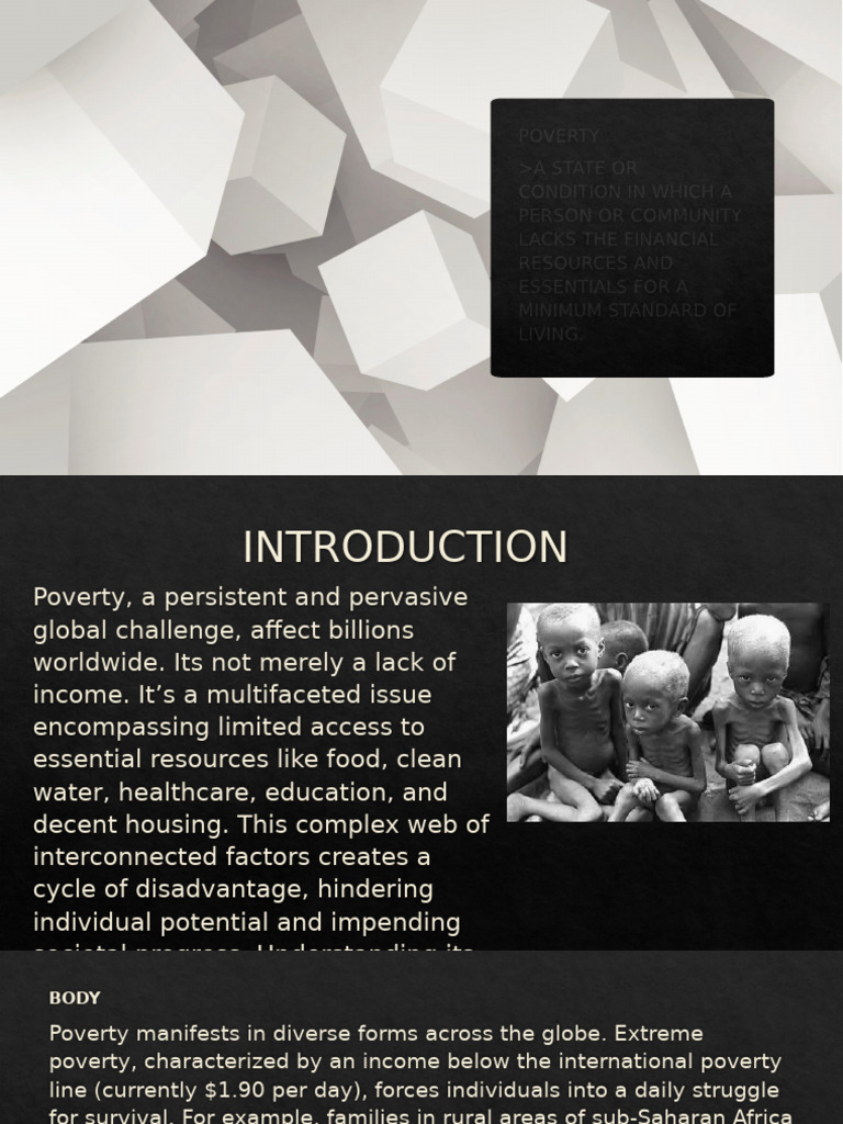 Poverty | PDF | Poverty | Poverty & Homelessness