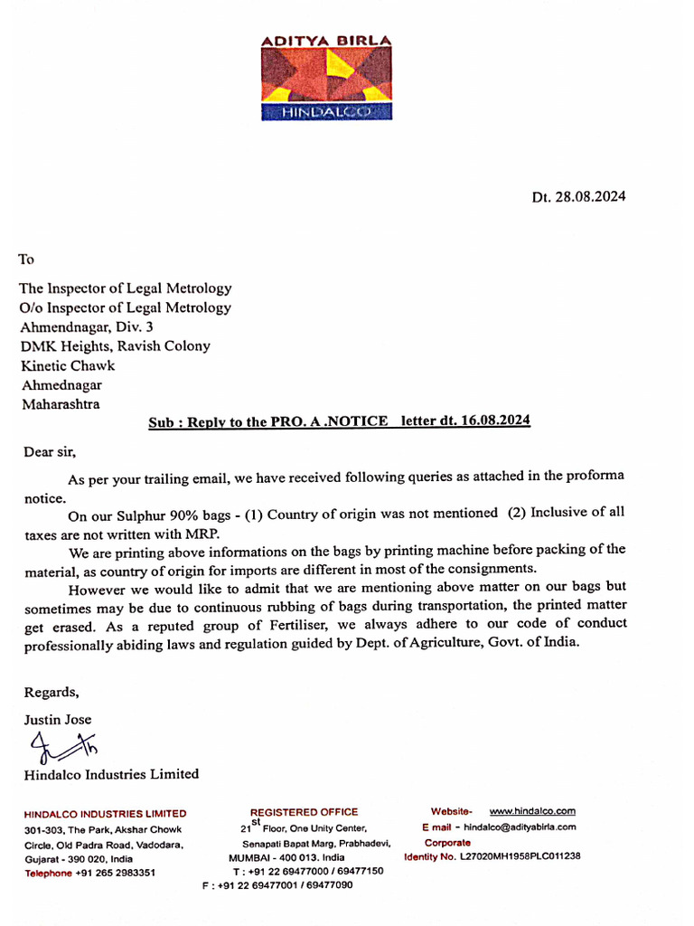 Reply Letter | PDF
