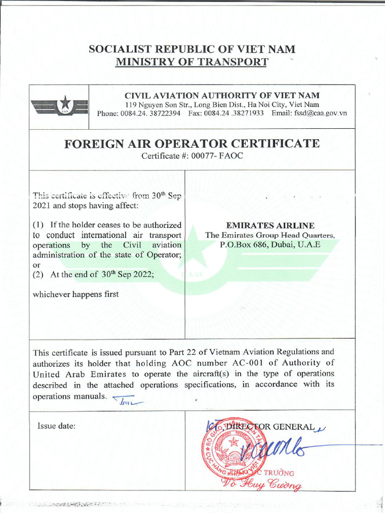 Faoc - 30sep2022 | PDF