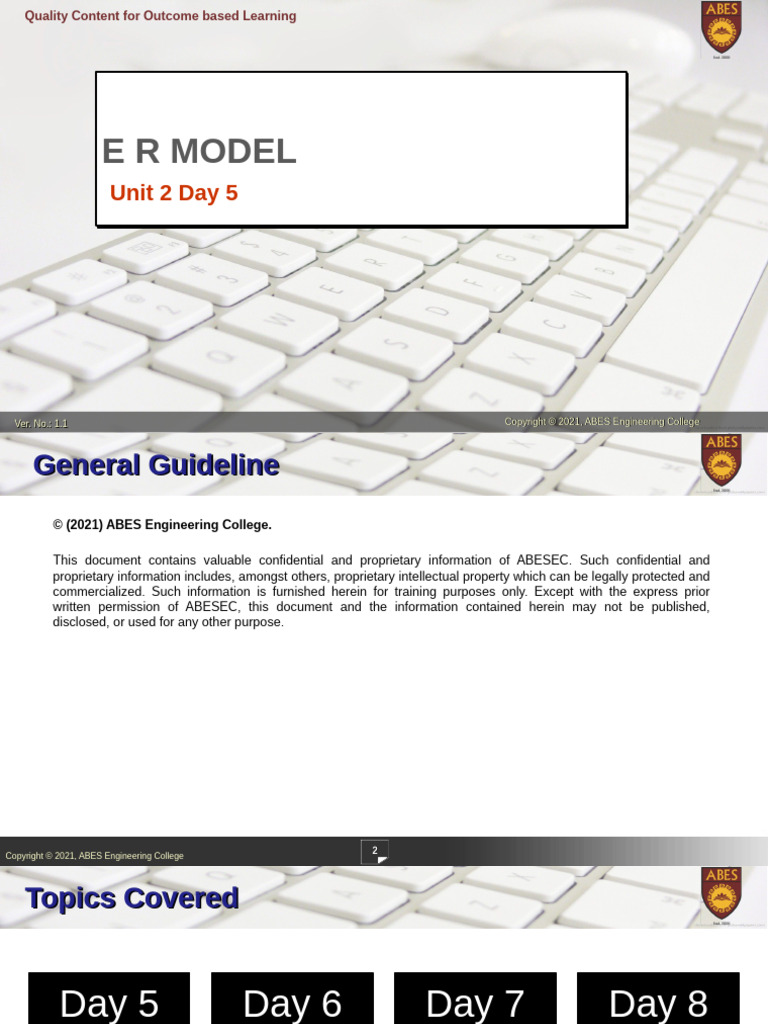 Unit-2-DAY 5_20_09 | PDF | Conceptual Model | Data Model