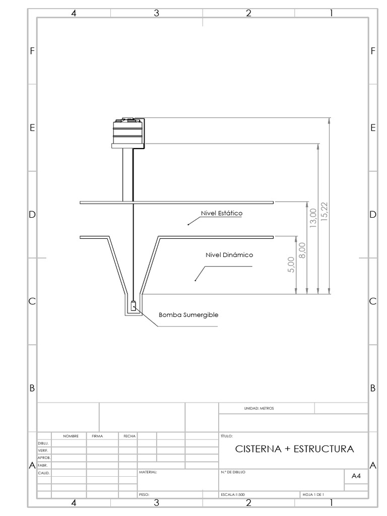 Cisterna + Estructura-2 | PDF