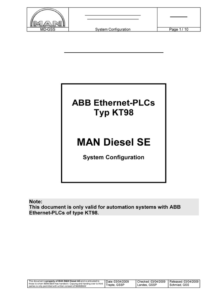 ABB PLC Configuration Using FB1131 | PDF