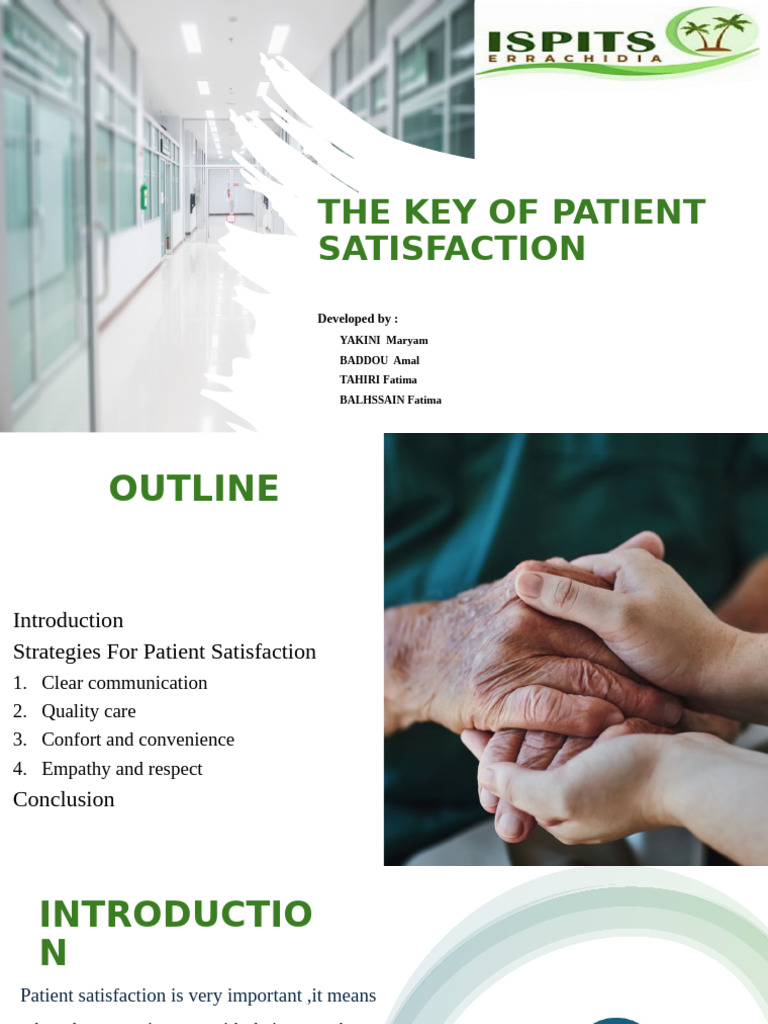 The Key of Patient Satisfaction | PDF | Patient | Health Care