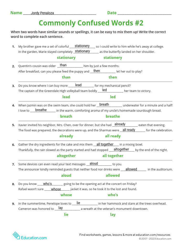 commonly-confused-words-2 | PDF