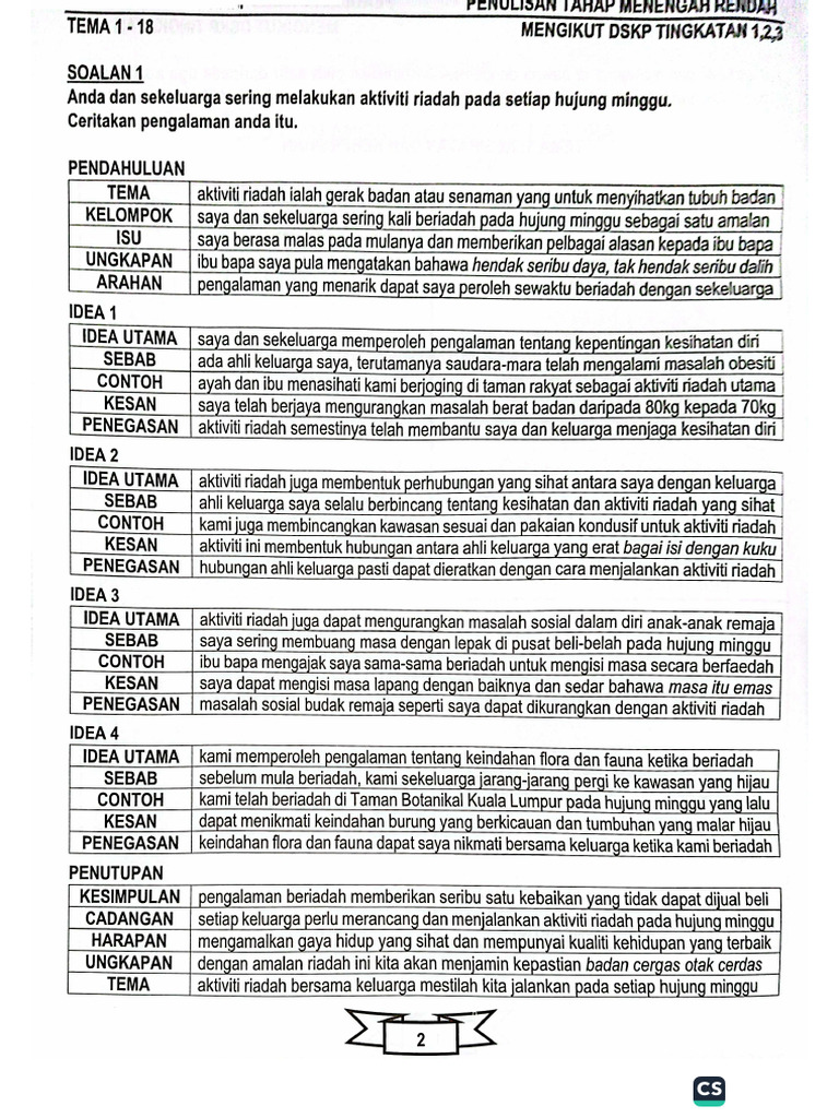 Modul Karangan pt3 1 | PDF