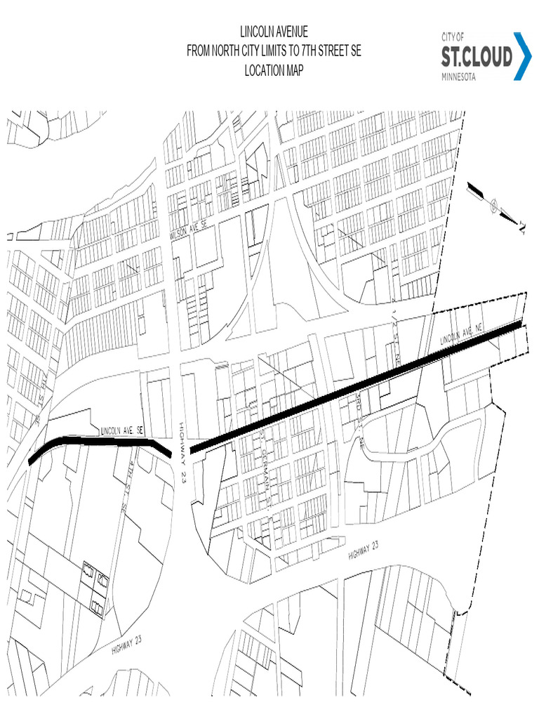 Lincoln Avenue Location Map | PDF