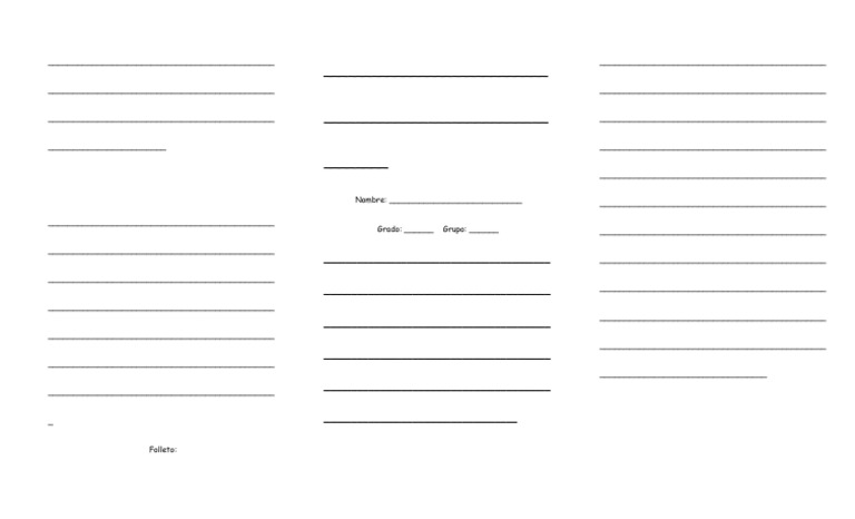 Base de Triptico | PDF