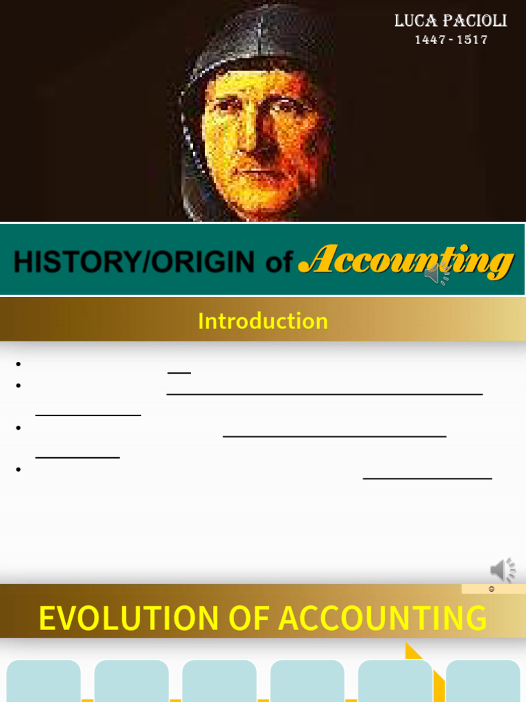 FABM1 2 History Origin of Accounting | PDF | Accounting | Mergers And ...