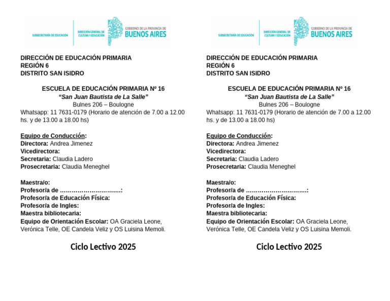 Cuaderno de Comunicados 2025 | PDF