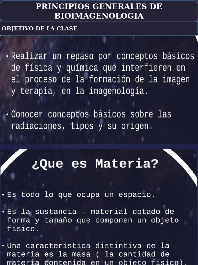 Tema 1 Principios Generales de La Radiologia | PDF