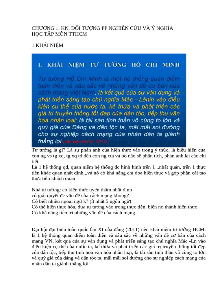 CHƯƠNG 1.BUỔI 1 TTHCM docx | PDF