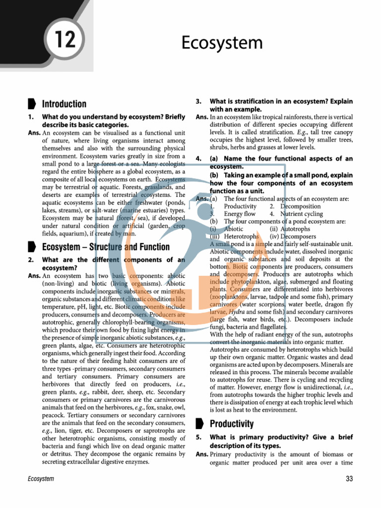 ECOSYSTEM | PDF