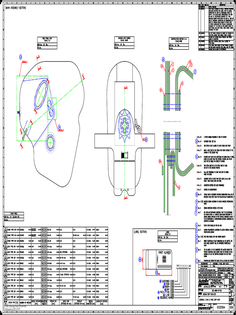 Nissan x61p Pab Rev.006 | PDF