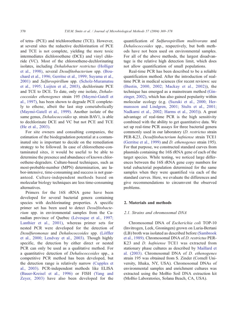 Development_of_a_real-time_PCR_method_fo 2 | PDF | Real Time Polymerase Chain Reaction ...