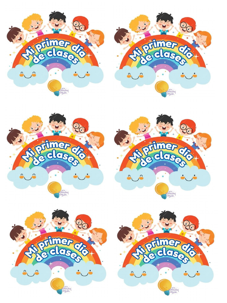 solapin de inicio de clases | PDF