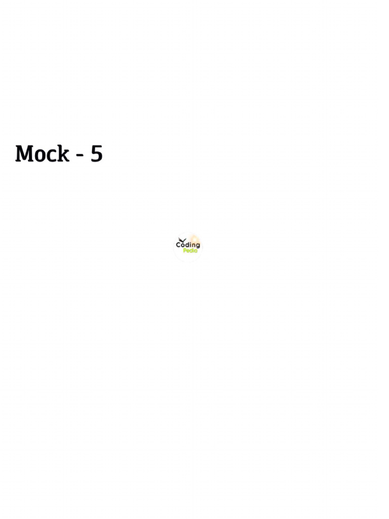CPC Mock 5 2025 | PDF