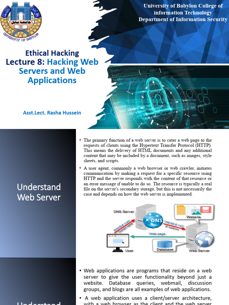 Lecture 8(1) | PDF | World Wide Web | Internet & Web