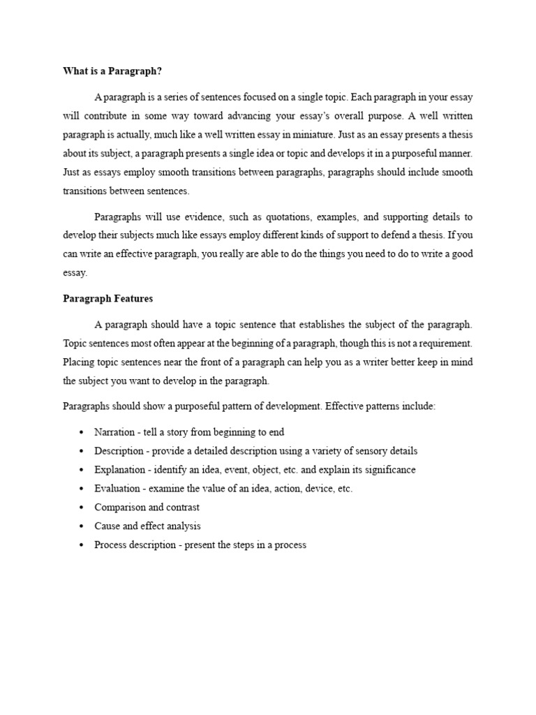 Lesson 2 A - Paragraph Writing | PDF | Essays | Paragraph