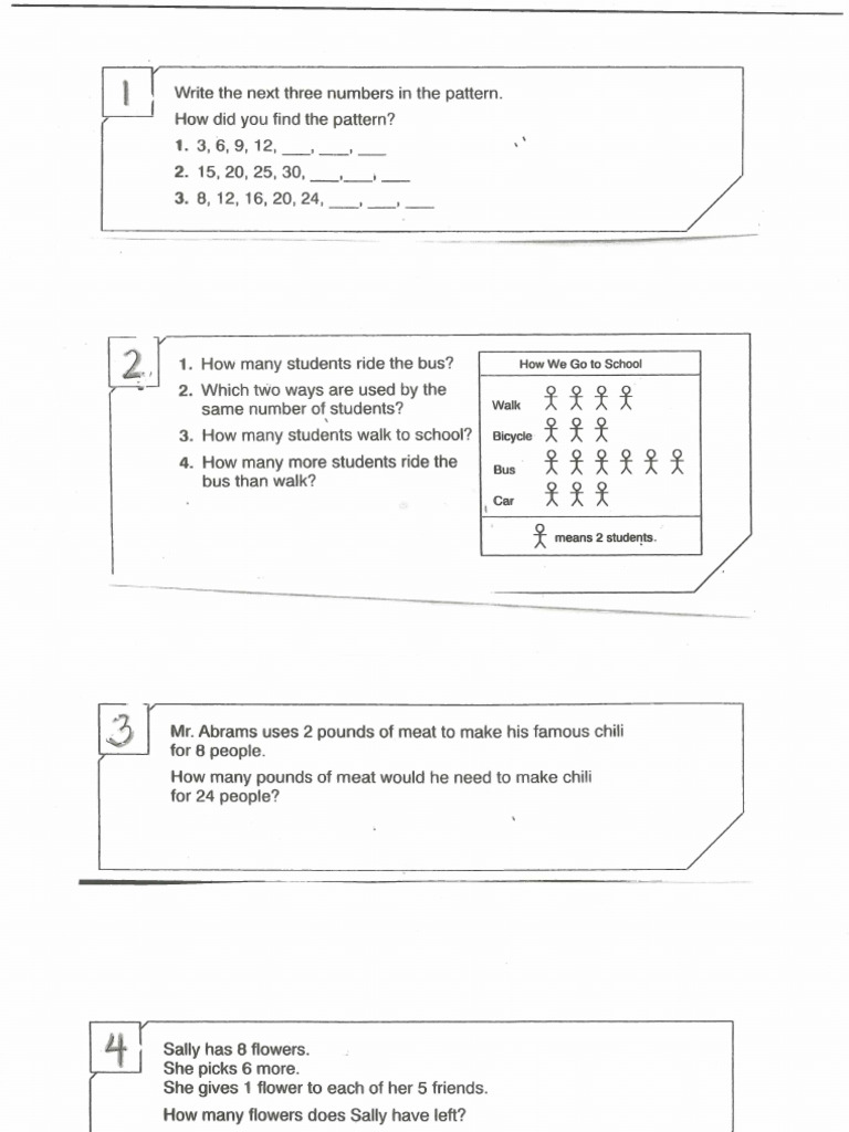 2nd Grade Math Olympics - Set 1 | PDF