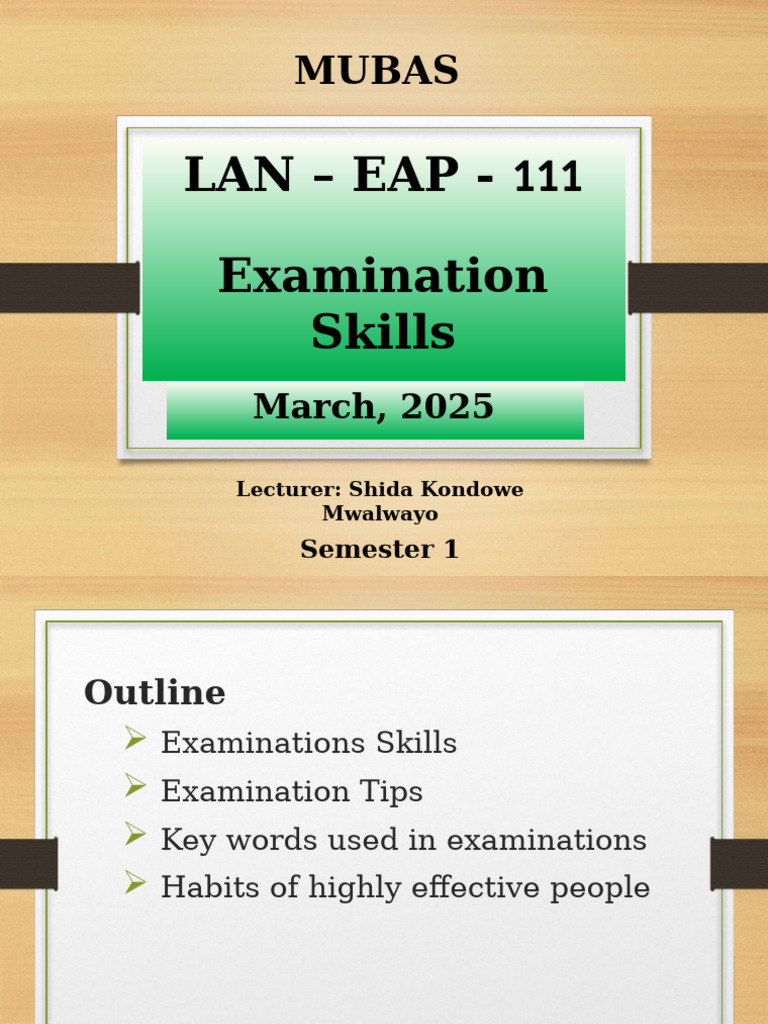 Examination Skills | PDF | Reason | Cognitive Science