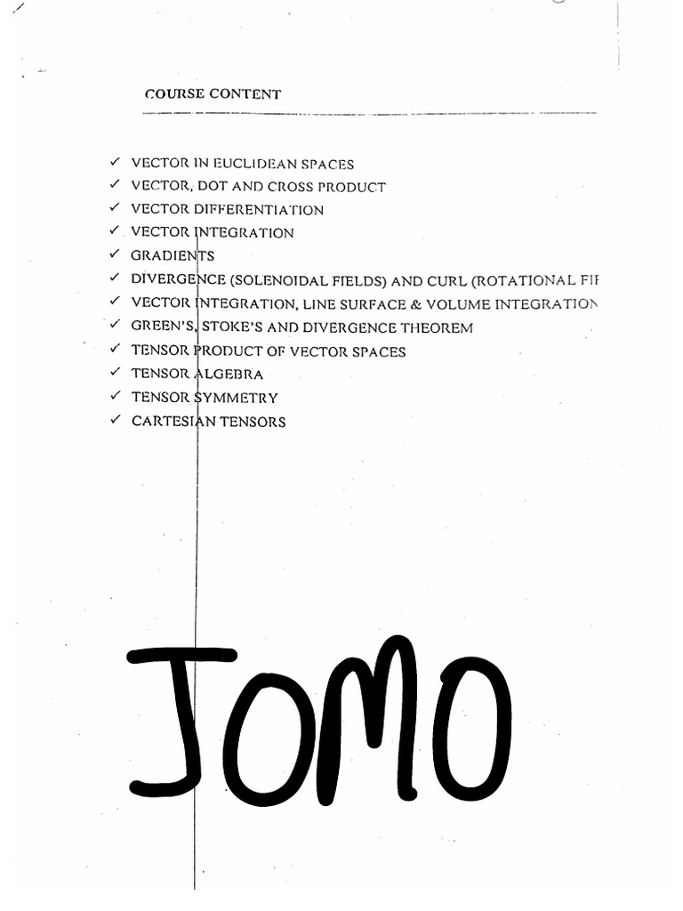 Mts 301 note-1-1 | PDF